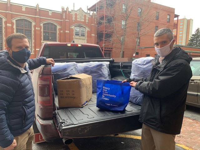 News - Catholic Charities Maine accepts donation of 100 care packages ...