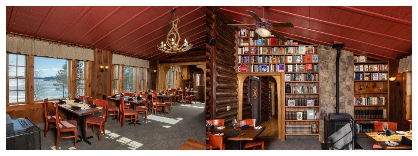 Loon Lodge Dining Room - Rangeley, Maine