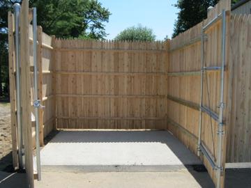 Main Line Fence | Dumpster Enclosures Design and Installation in Maine