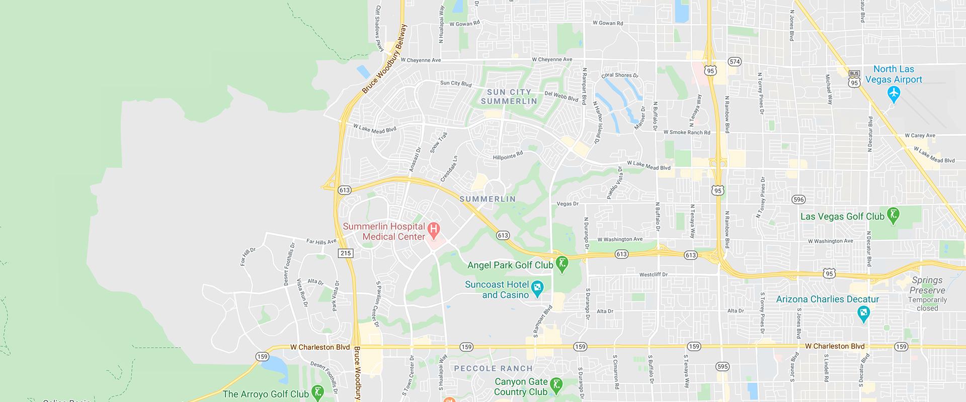 Summerlin Nv Zip Code Map - Map