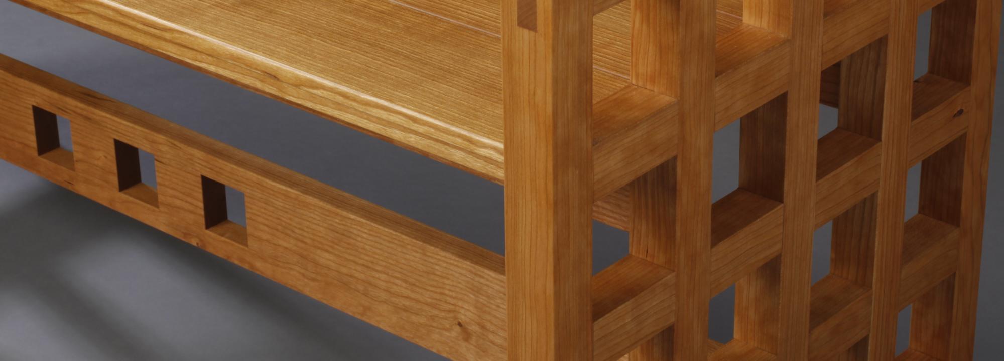 Mackintosh Bench - Kevin Rodel Furniture & Design Studio