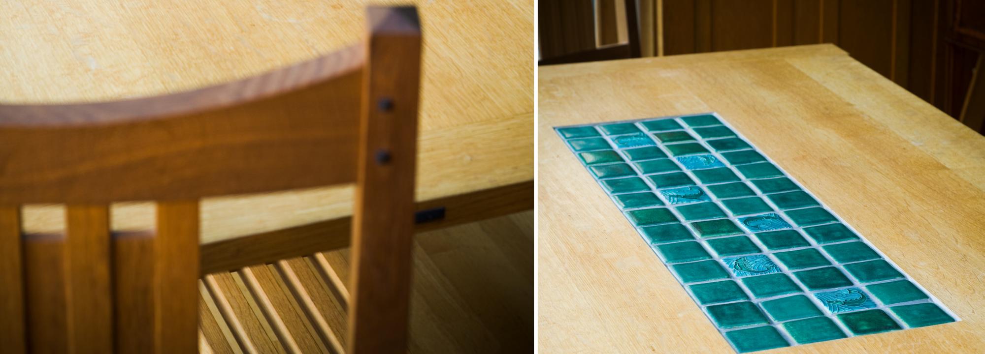 Tile Inset Table - Kevin Rodel Furniture & Design Studio