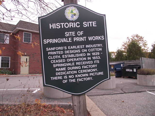 Springvale Historic Walk - Maine Trail Finder