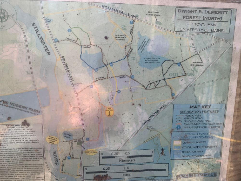 DeMeritt University Forest - North - Maine Trail Finder