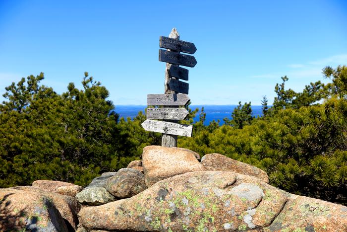 Acadia National Park - Dorr Mountain North Ridge & Emery Path Loop ...