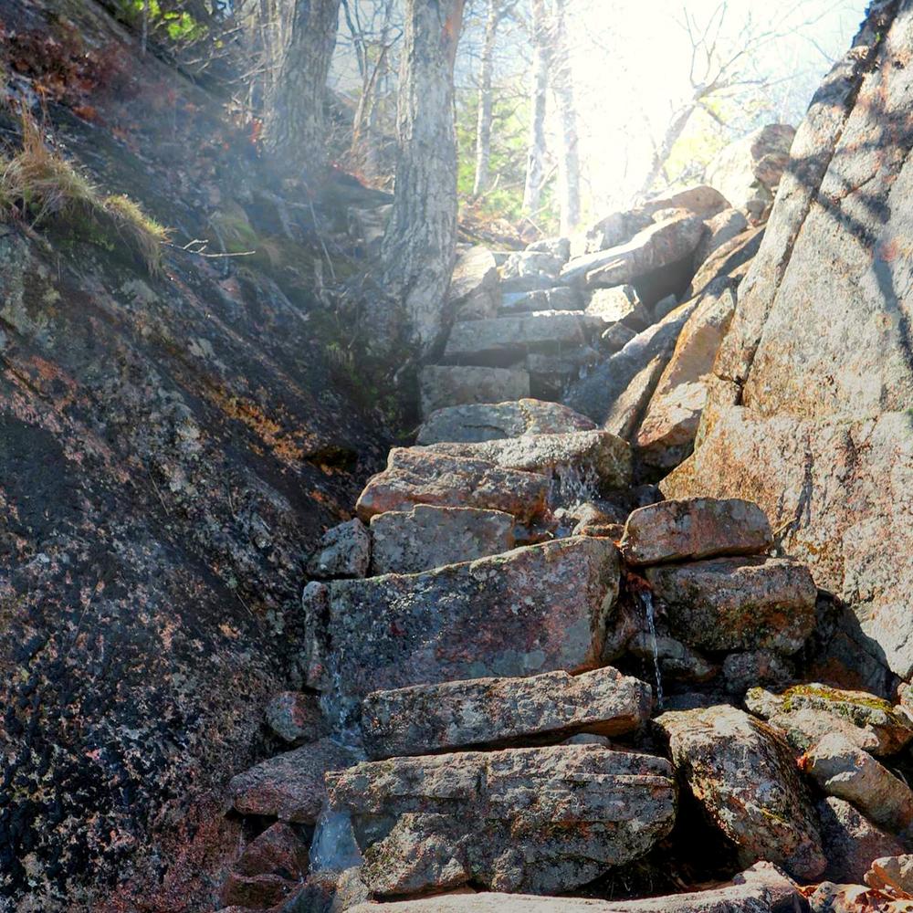 Acadia National Park - Kurt Diederichs Climb & Homans Path Loop - Maine ...