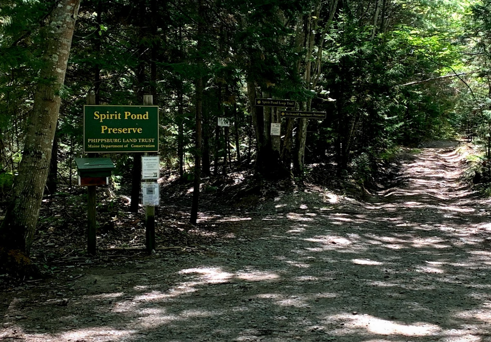 Spirit Pond and McDonald Sanctuary Preserve - Maine Trail Finder
