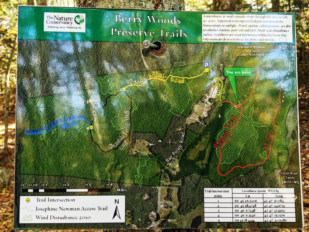 Berry Woods Preserve - Maine Trail Finder