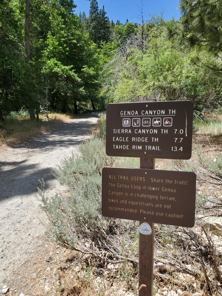 Genoa Trail System - Nevada Trail Finder