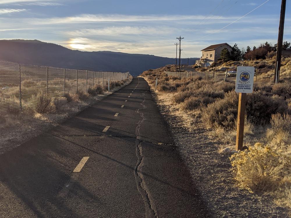 Tahoe Pyramid Bike Trail: Verdi to Reno - Nevada Trail Finder